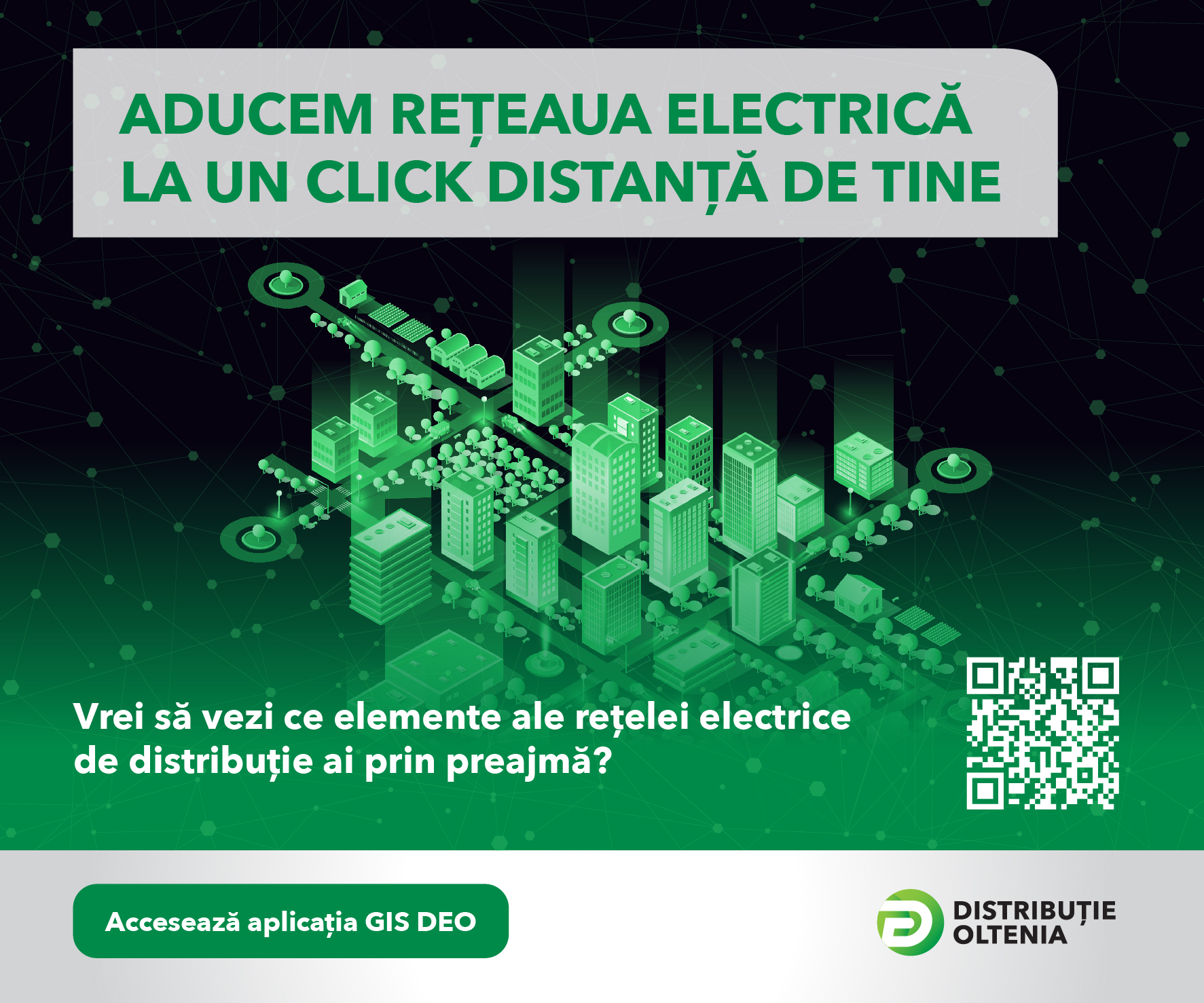 VIDEO Distribuție Oltenia prezintă Harta GIS a rețelei electrice de ...