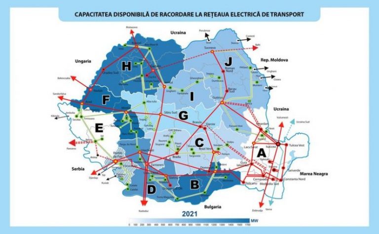 Hartă interactivă Transelectrica: Rețeaua Electrică de Transport va ...