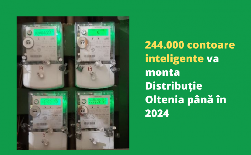 Distribuție Oltenia va instala încă 244 000 de contoare inteligente ...
