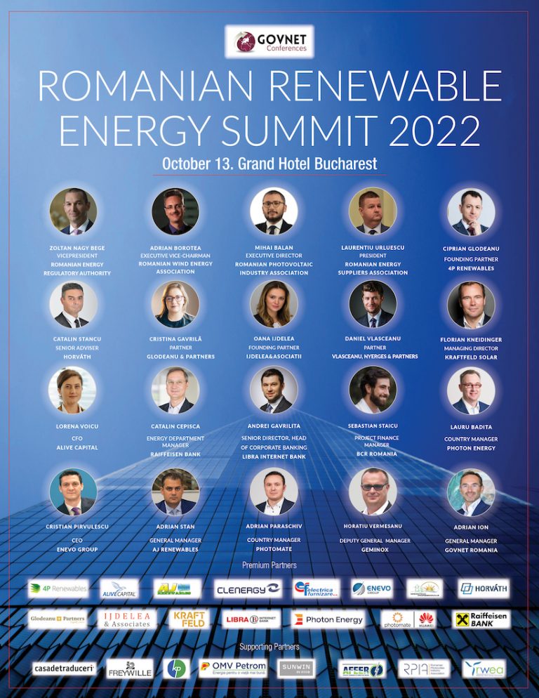 Renewable Energy Summit 2022, October 13. “Meet the Renewables Sector ...
