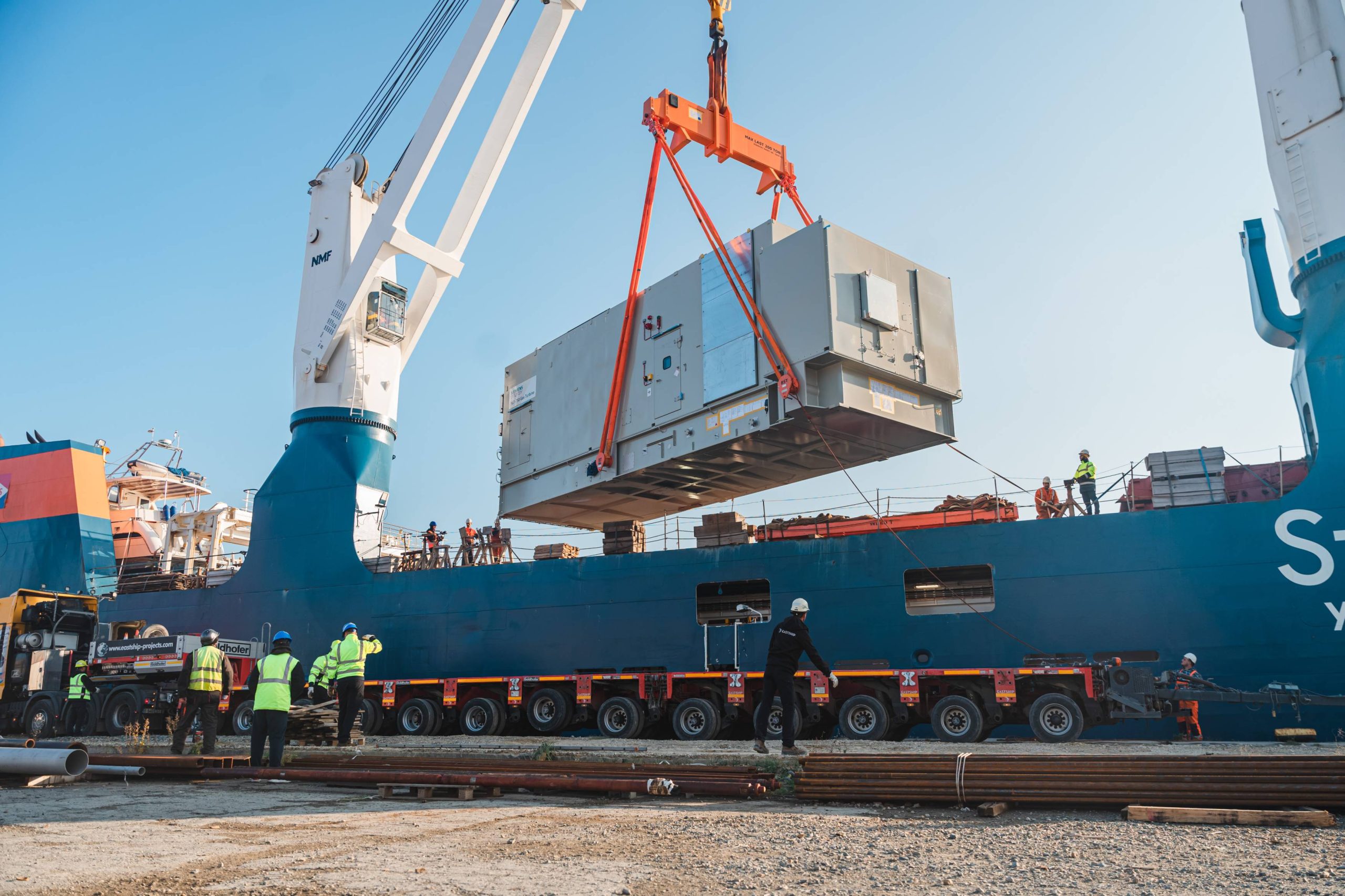 Rompetrol Energy anunță livrarea celor două turbine de gaz Siemens ...