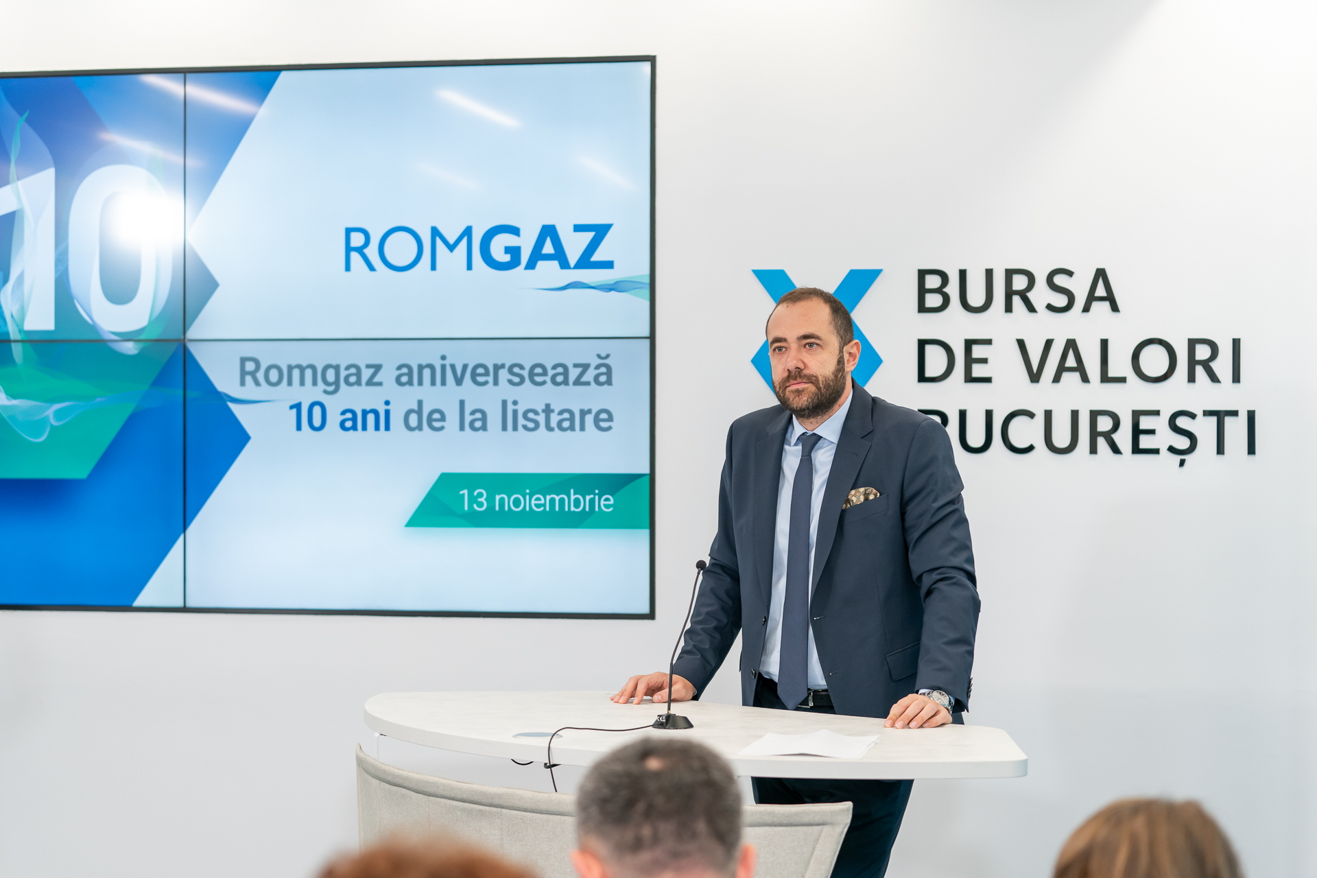 Romgaz, 10 ani de la listarea la BVB și o creștere a capitalizării cu ...