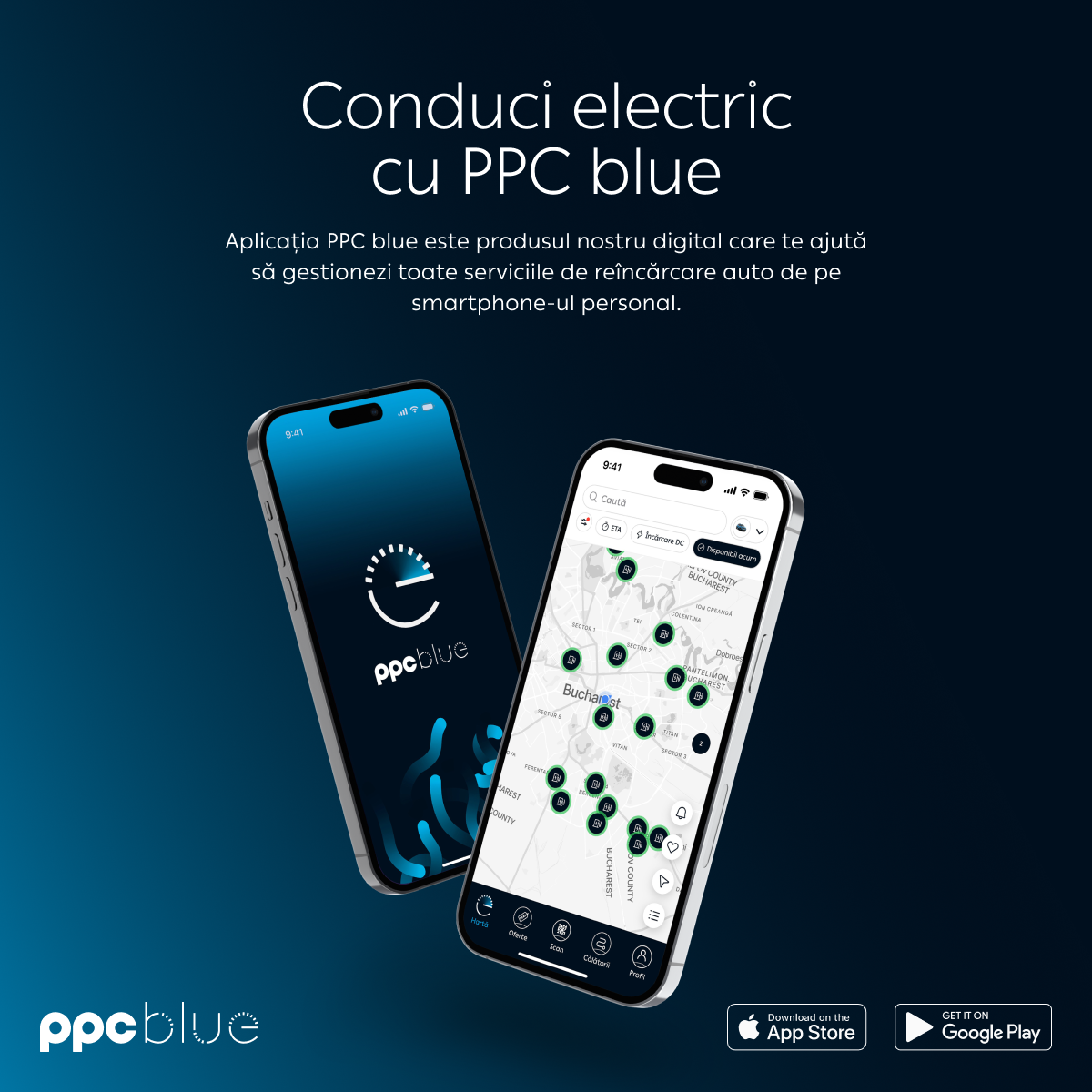 PPC blue - noua aplicație pentru telefonul mobil pentru șoferii de ...